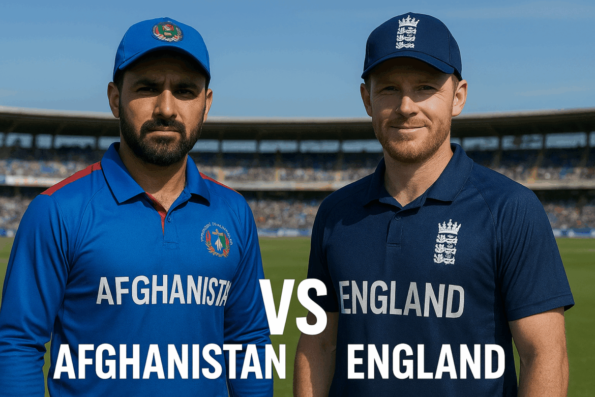 Afghanistan vs England: Scorecards, Results & Key Matches